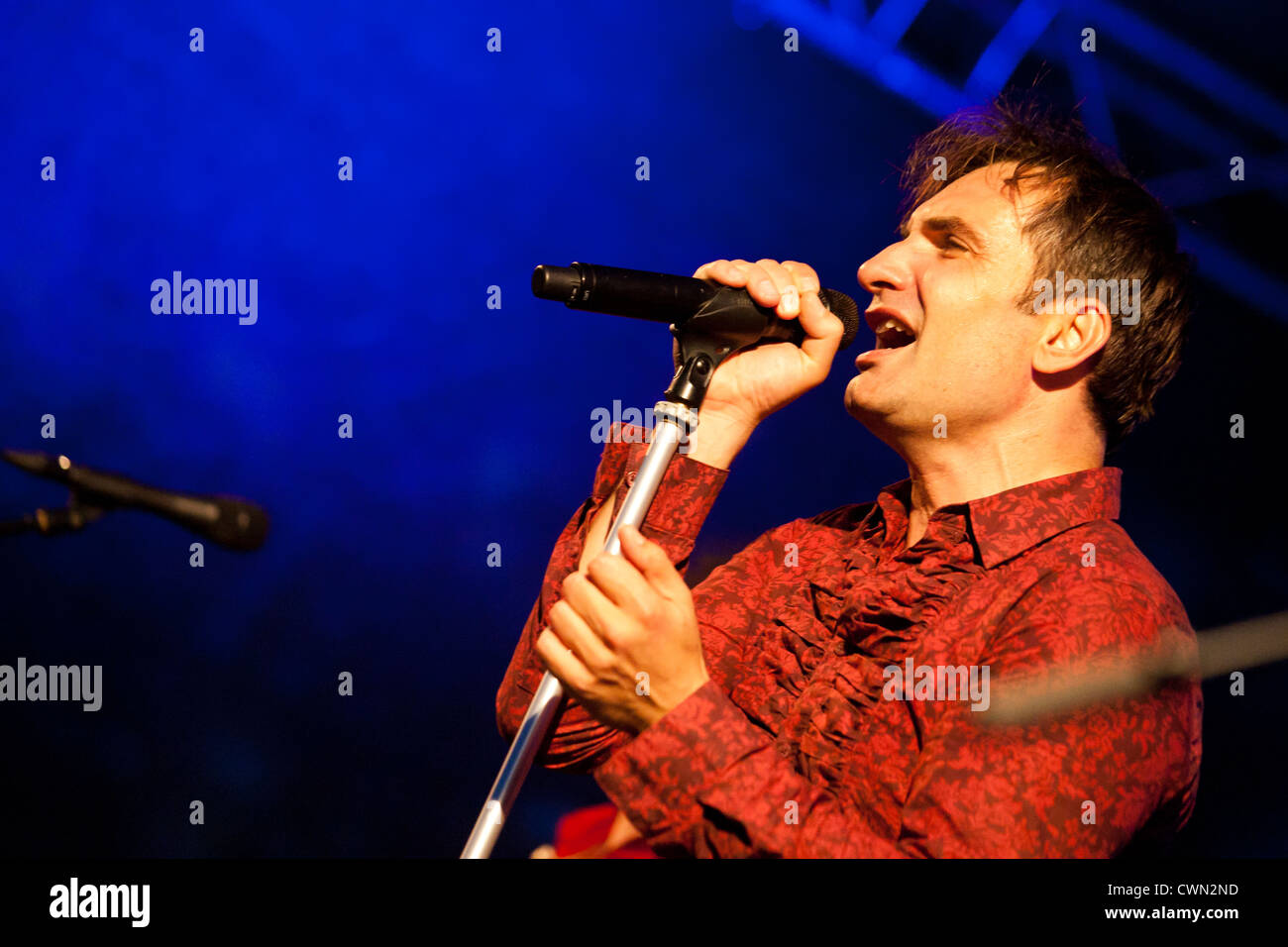 Singer Jiri Machacek, Frontman of MIG 21 Band Stock Photo - Alamy
