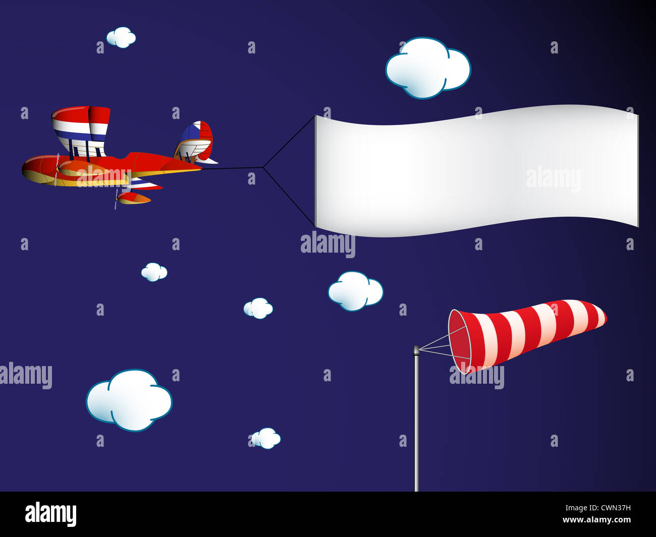 air transportation, abstract vector art illustration; image contains ...