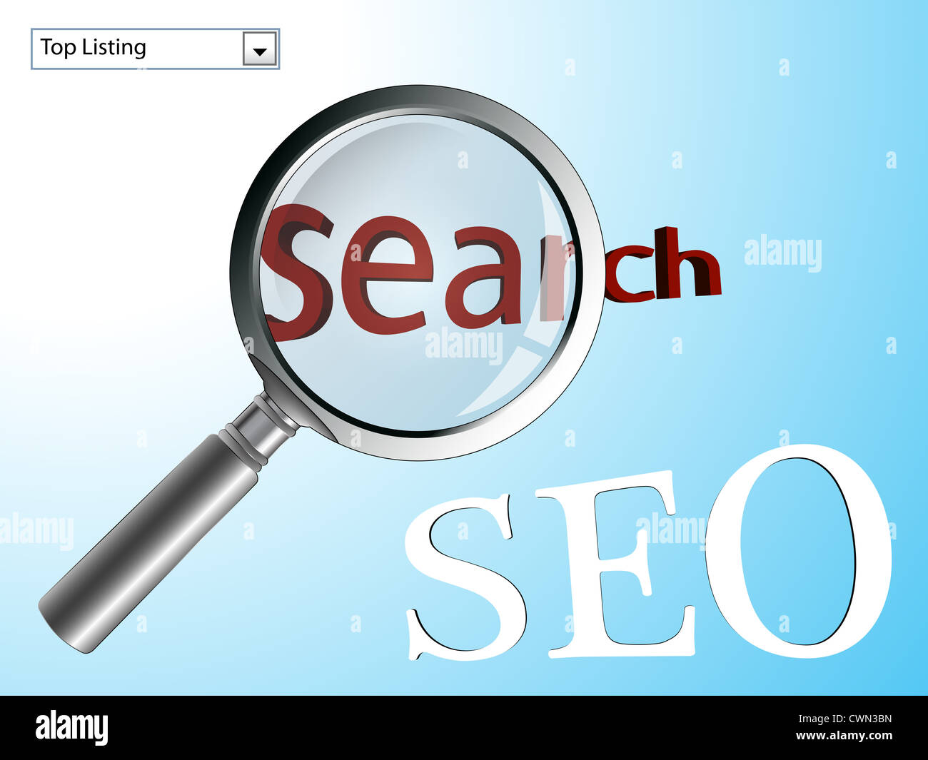 search engine optimizer, abstract vector art illustration; image ...