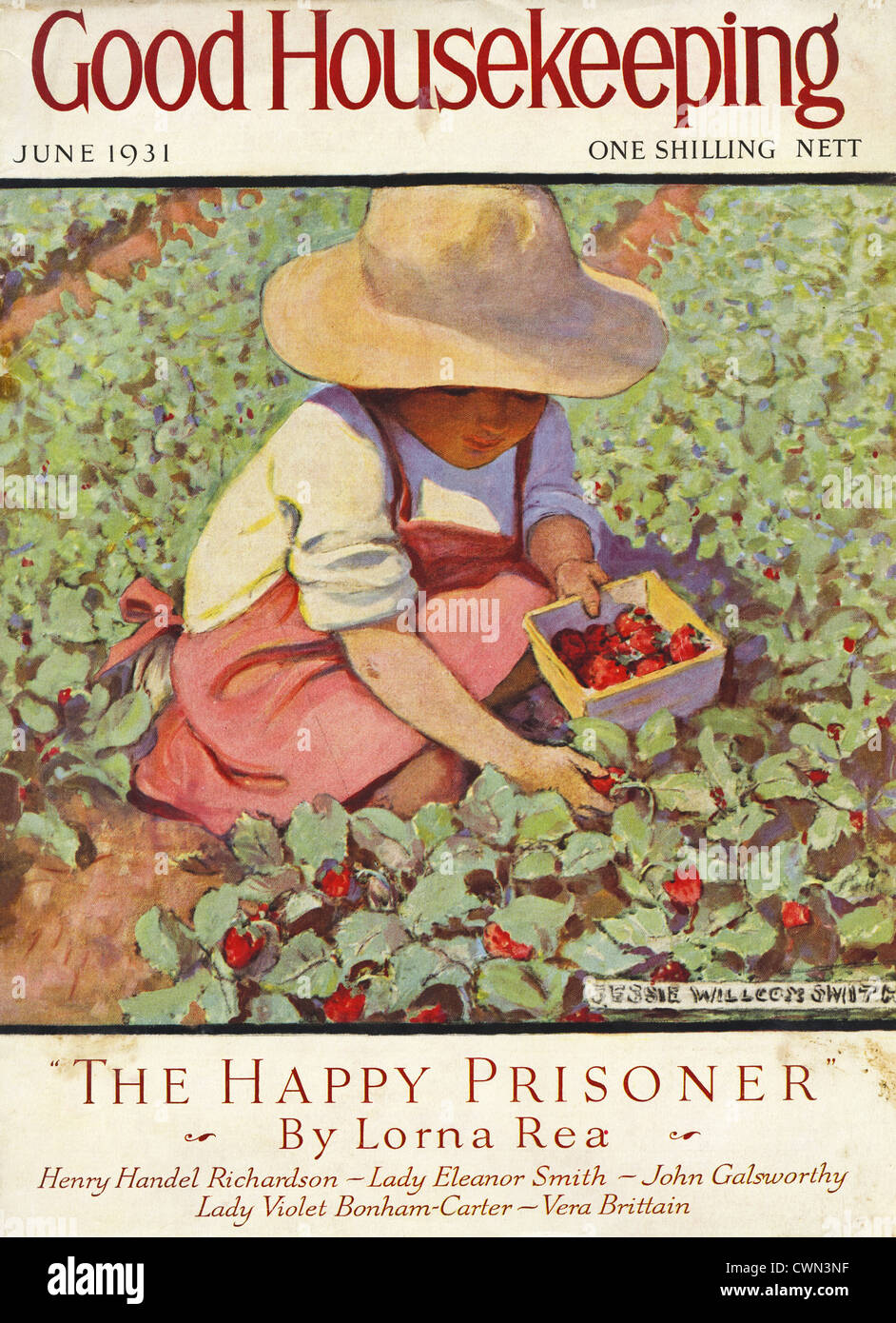 Magazine cover GOOD HOUSEKEEPING dated JUNE 1931 Stock Photo - Alamy