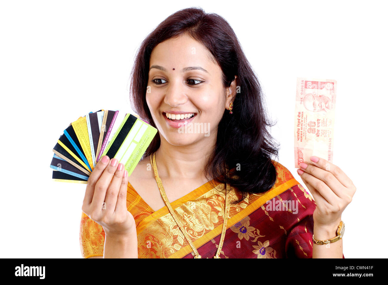 Indian credit cards hi-res stock photography and images - Alamy