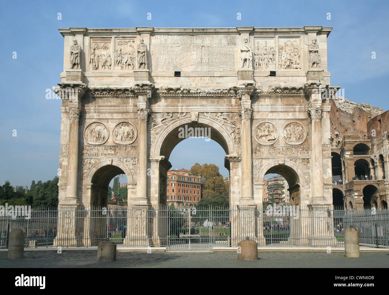 The Arch of Constantine or Arco di Costantinoin Italian, is a triumphal ...