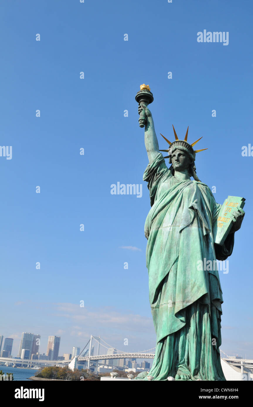 Architectural detail of the famous Statue of Liberty (Liberty ...