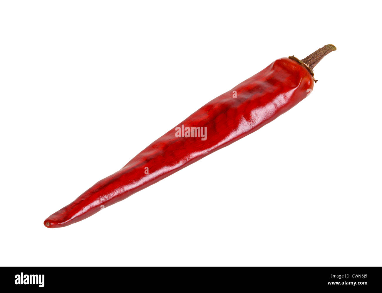 Single chilli pepper Cut Out Stock Images & Pictures - Alamy