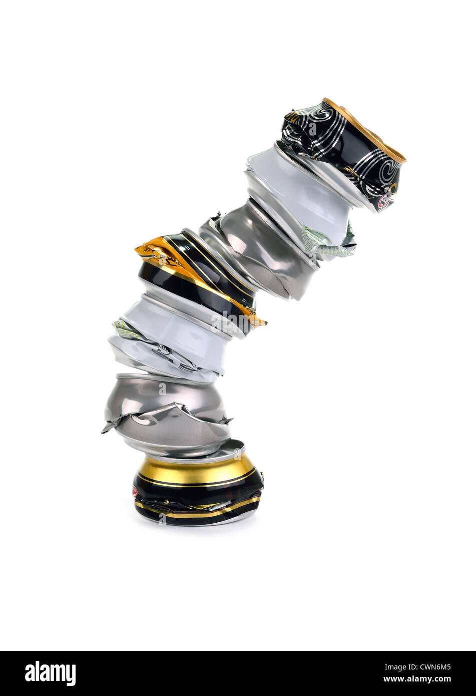 Empty beer cans recycling hi-res stock photography and images - Alamy