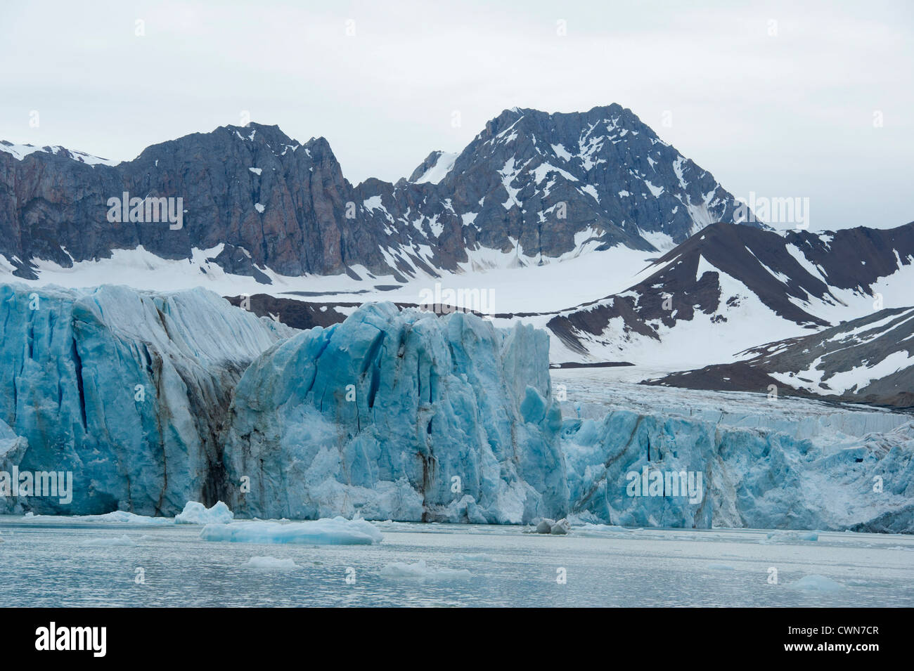 14 July Glacier, Spitsbergen, Svalbard, Arctic Stock Photo - Alamy