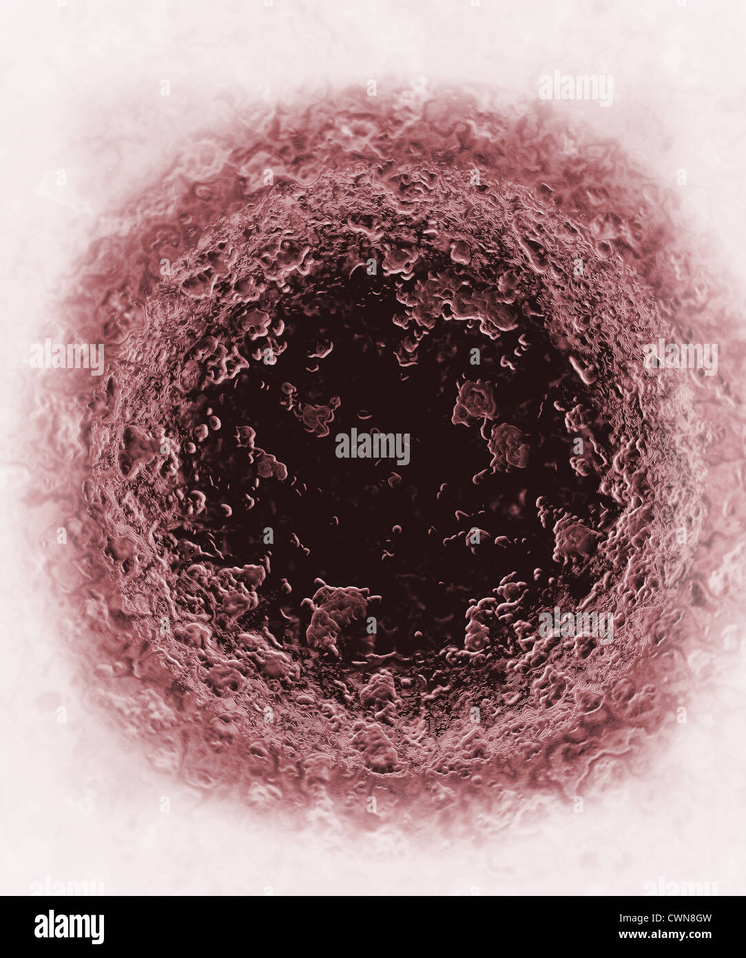Microscopic representation of an object Stock Photo - Alamy