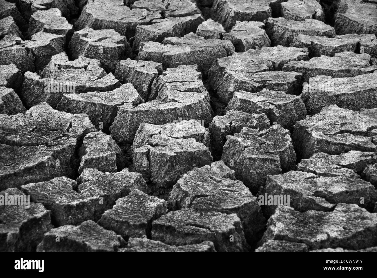 Clay soil Black and White Stock Photos & Images - Alamy