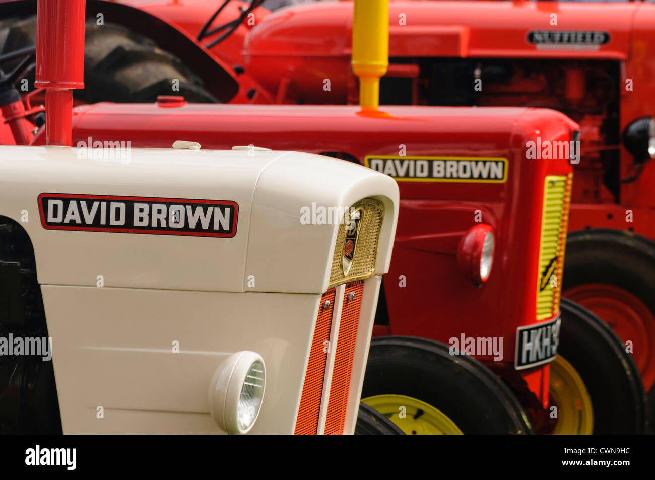 Old vintage david brown tractor hi-res stock photography and images - Alamy