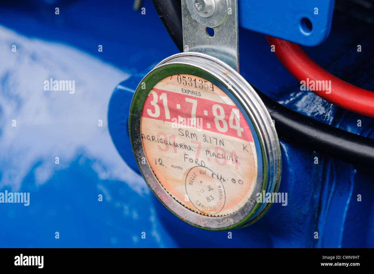 1980s road tax hi-res stock photography and images - Alamy