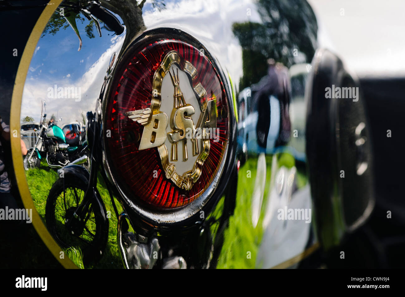 Classic motorbike badge hi-res stock photography and images - Alamy