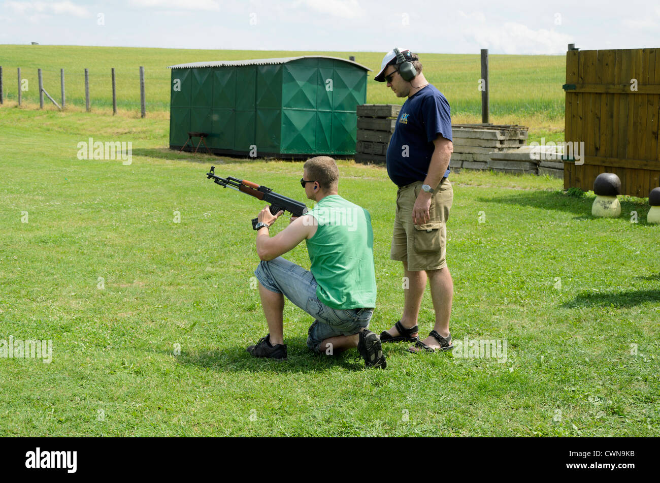 Ak47 shooting range hi-res stock photography and images - Alamy