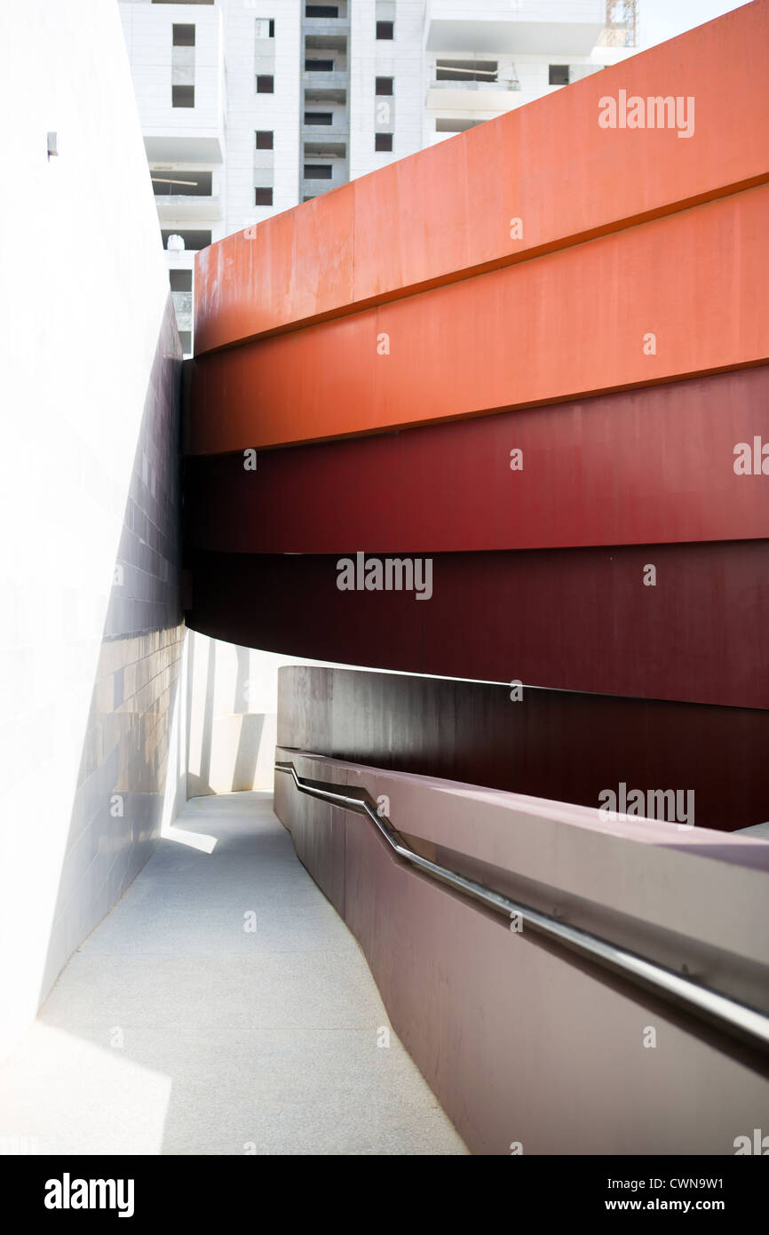 Building of the Design Museum in Holon, Israel Architecture by Ron Arad ...