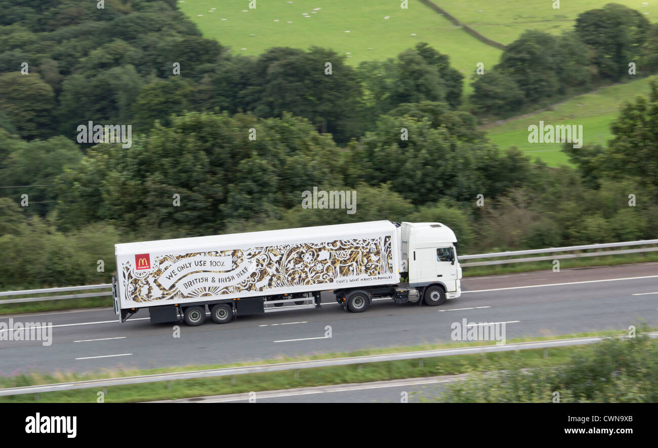 Lorry m6 motorway hi-res stock photography and images - Alamy