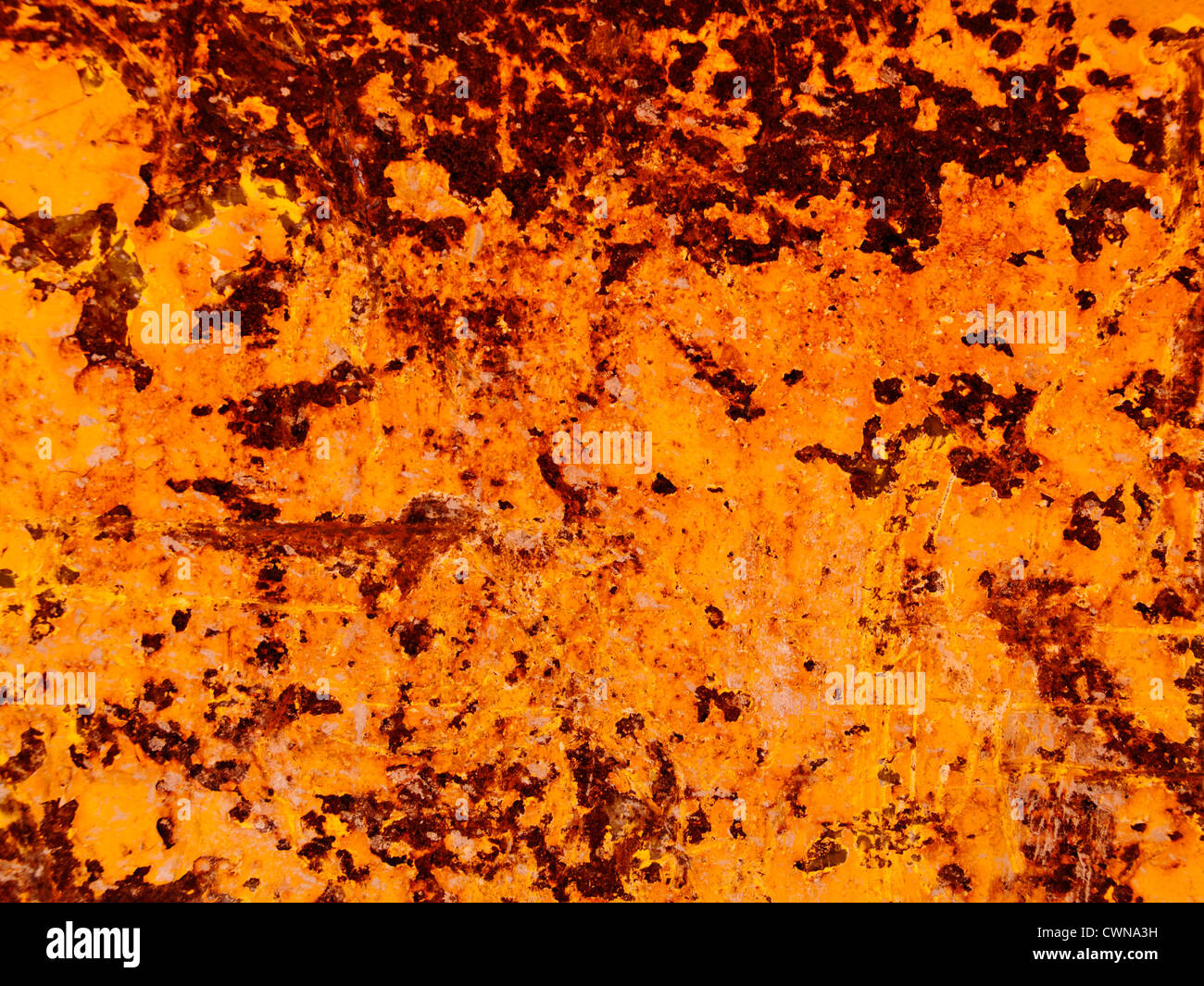 Orange rusty steel background Stock Photo - Alamy