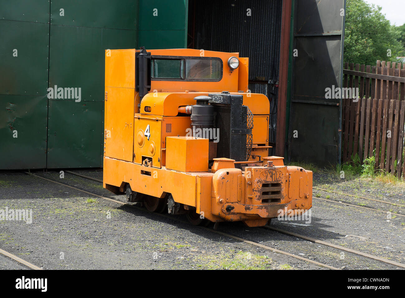 Diesel engine railway workshop hi-res stock photography and images - Alamy