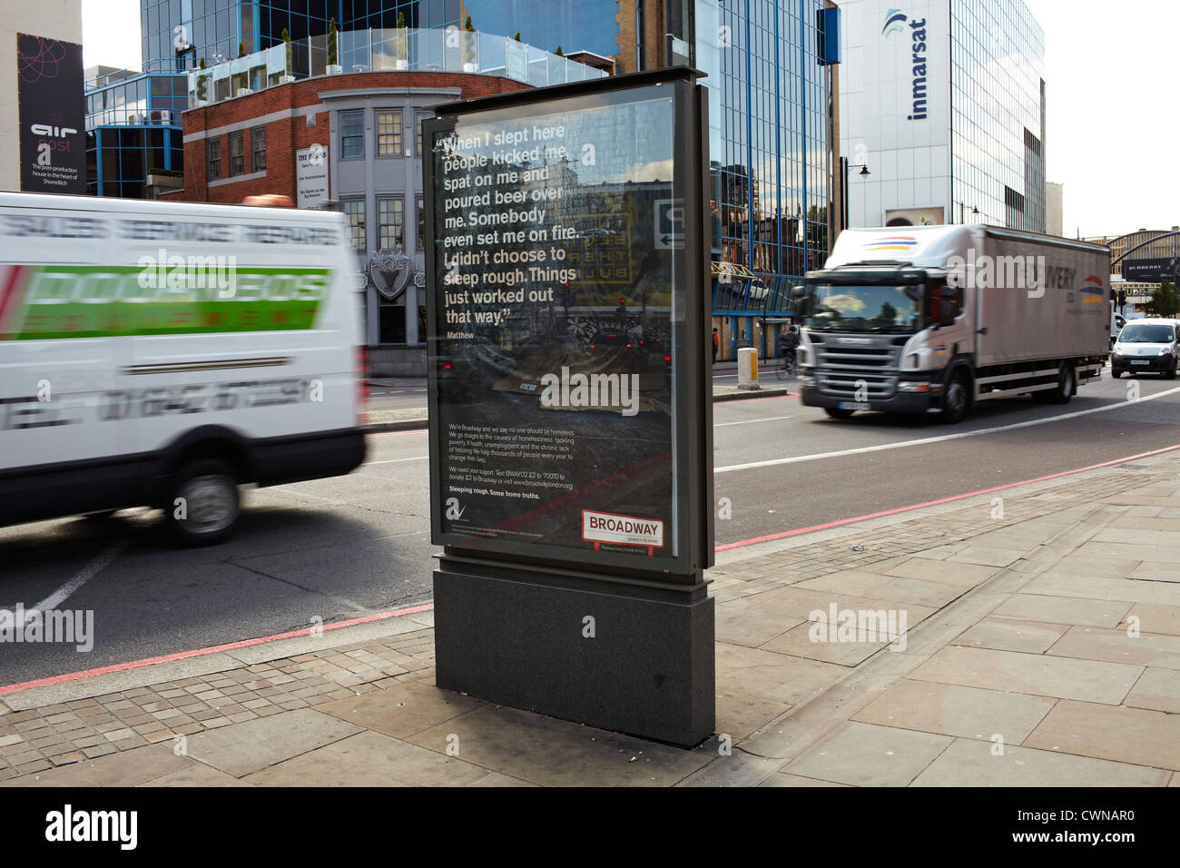 Adshells, Advertising hoardings and back-lit poster and design on the ...