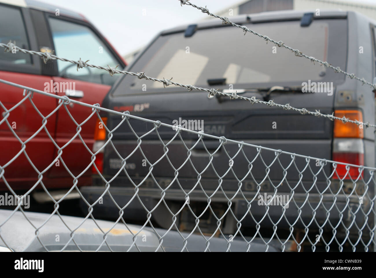 Salvage cars hi-res stock photography and images - Alamy