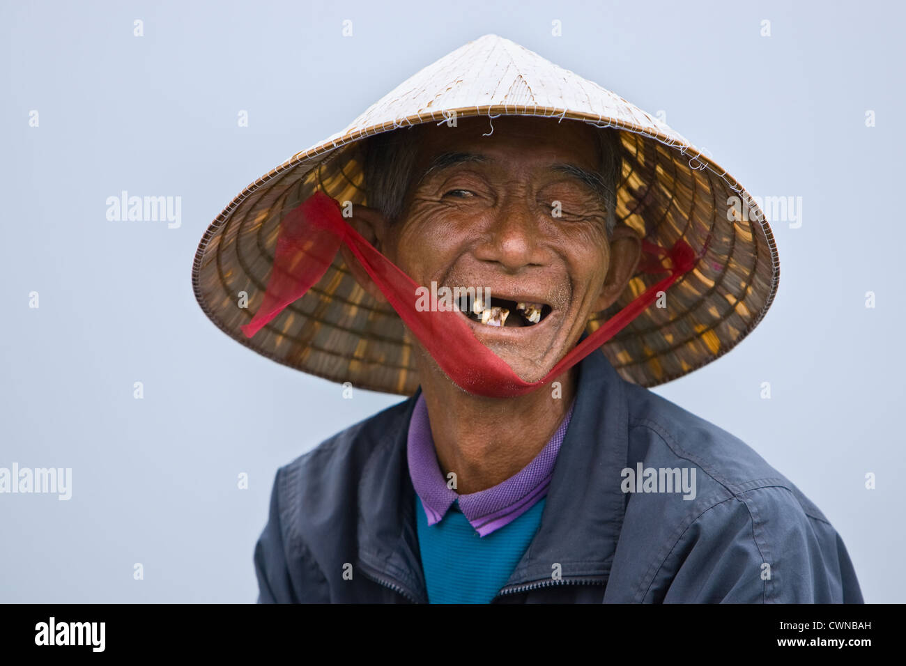 A smile from Hoi An, Vietnam Stock Photo - Alamy
