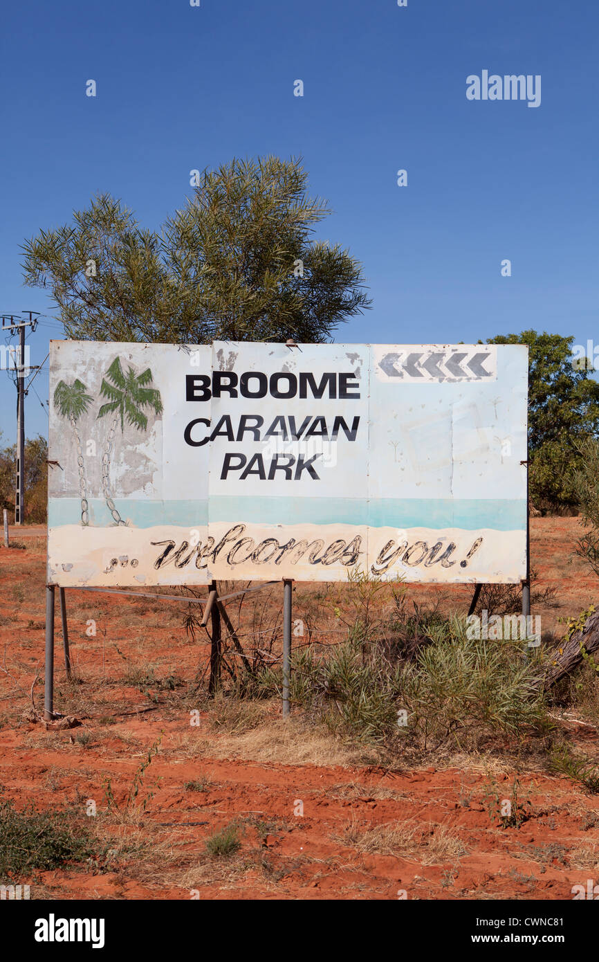 Caravan Park Sign High Resolution Stock Photography and Images - Alamy