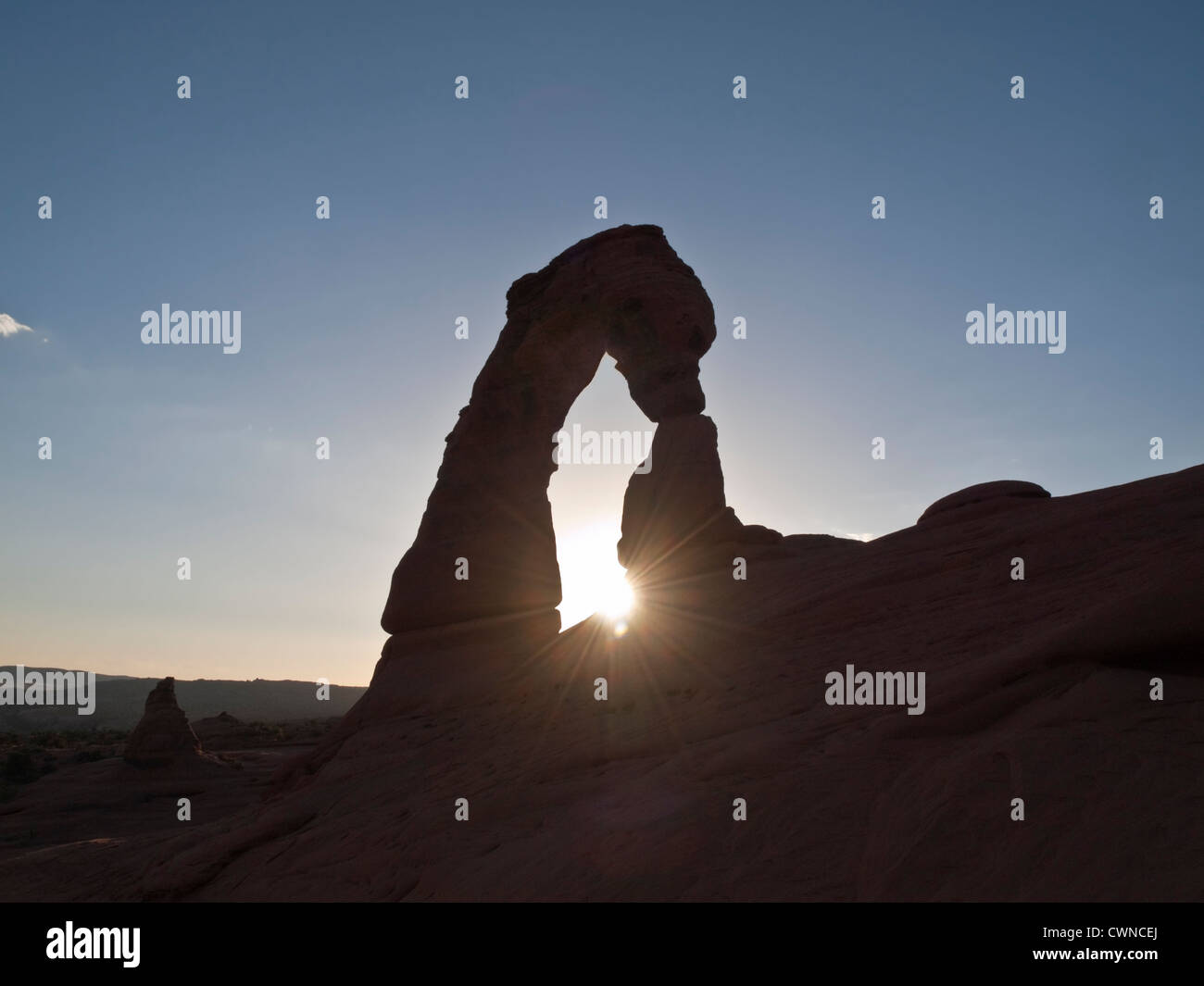 Delicate arch hike hi-res stock photography and images - Alamy