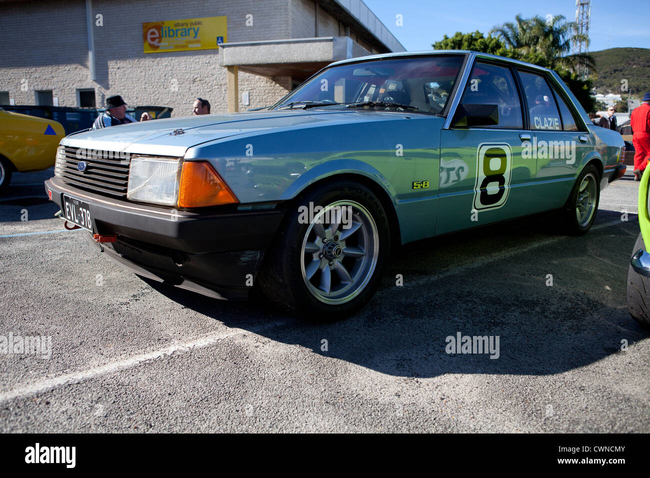 Australian Ford Falcon in race decals for the Albany Car Classic ...