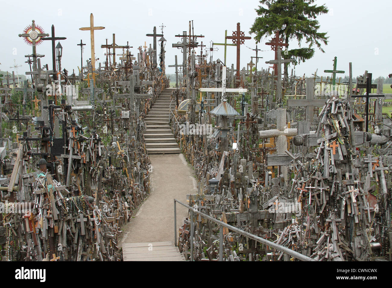HIll of Crosses outside Vilnius, Lithuania Stock Photo - Alamy