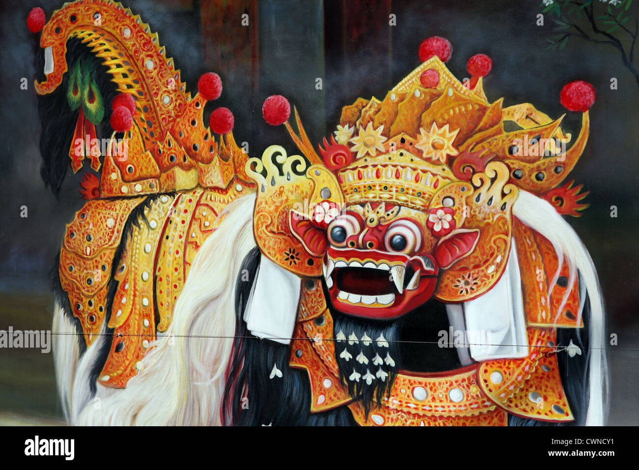 Balinese painting hi-res stock photography and images - Alamy