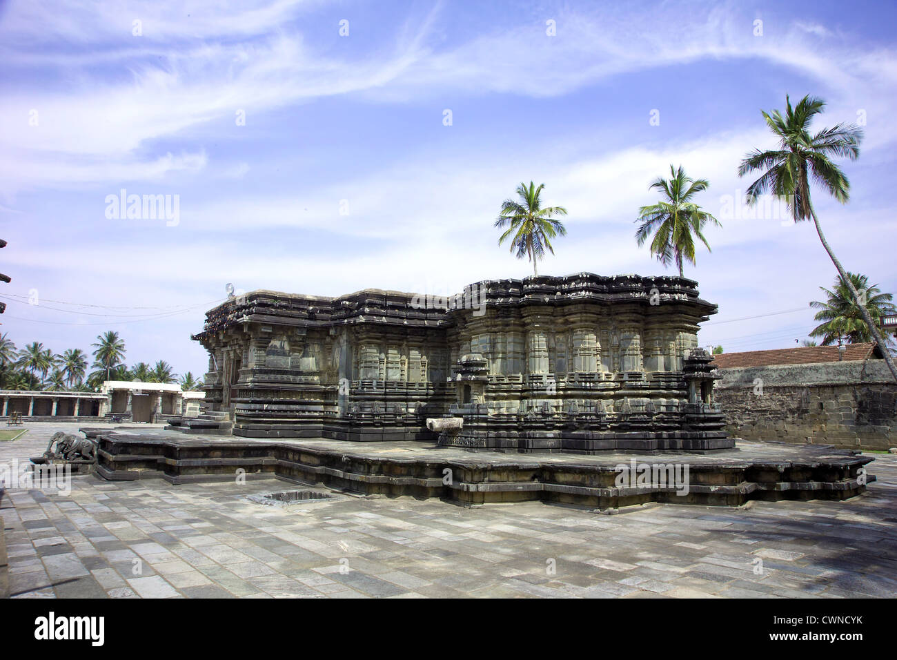 The Chennakeshava Temple built in 1117 AD by the Hoysalas at Belur ...