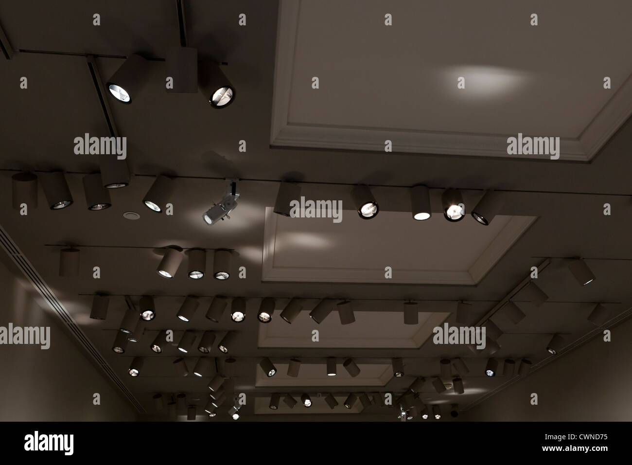 Track lighting hi-res stock photography and images - Alamy