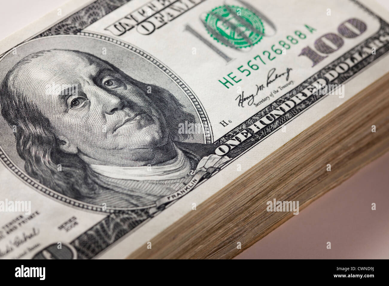 Stack of dollar bills hi-res stock photography and images - Alamy