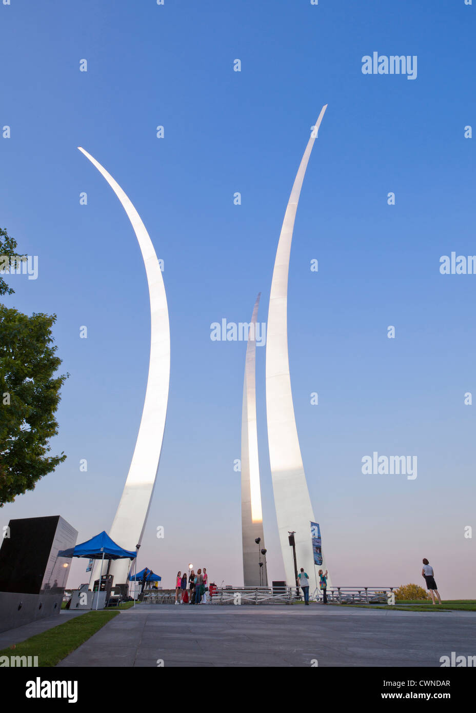 US Air Force Memorial - Washington, DC USA Stock Photo - Alamy