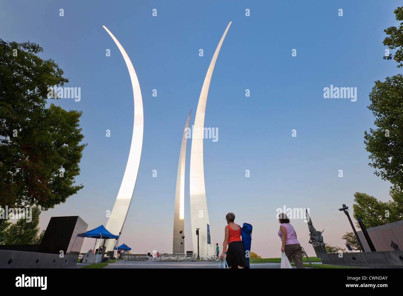US Air Force Memorial - Washington, DC USA Stock Photo - Alamy