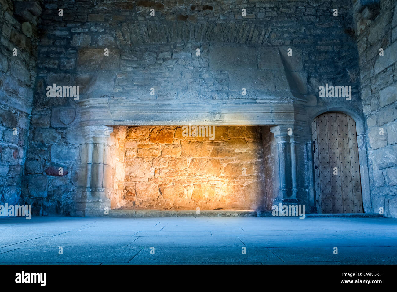 Medieval fireplace hi-res stock photography and images - Alamy