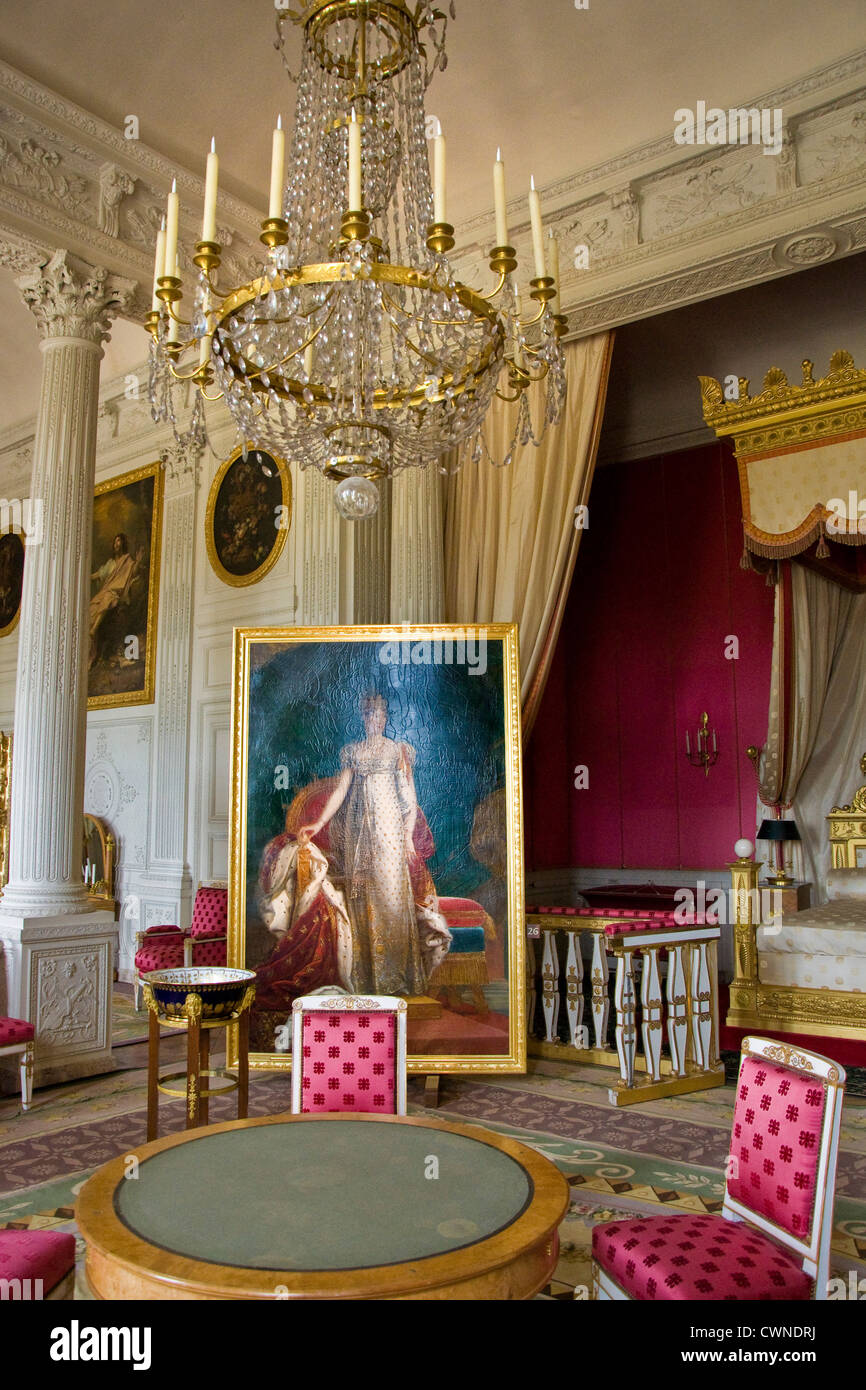 France, Ile de france, Palace of versailles, Room of the empress Stock ...