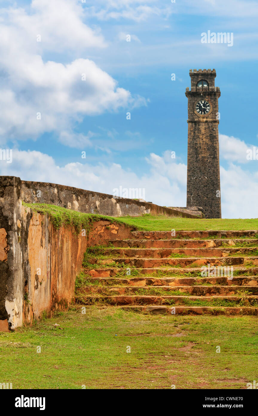 Clock tower dutch fort old town hi-res stock photography and images - Alamy
