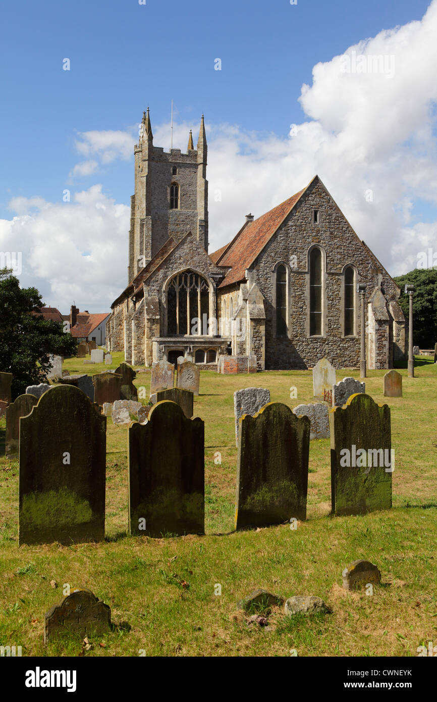 All saints church of lydd hi-res stock photography and images - Alamy