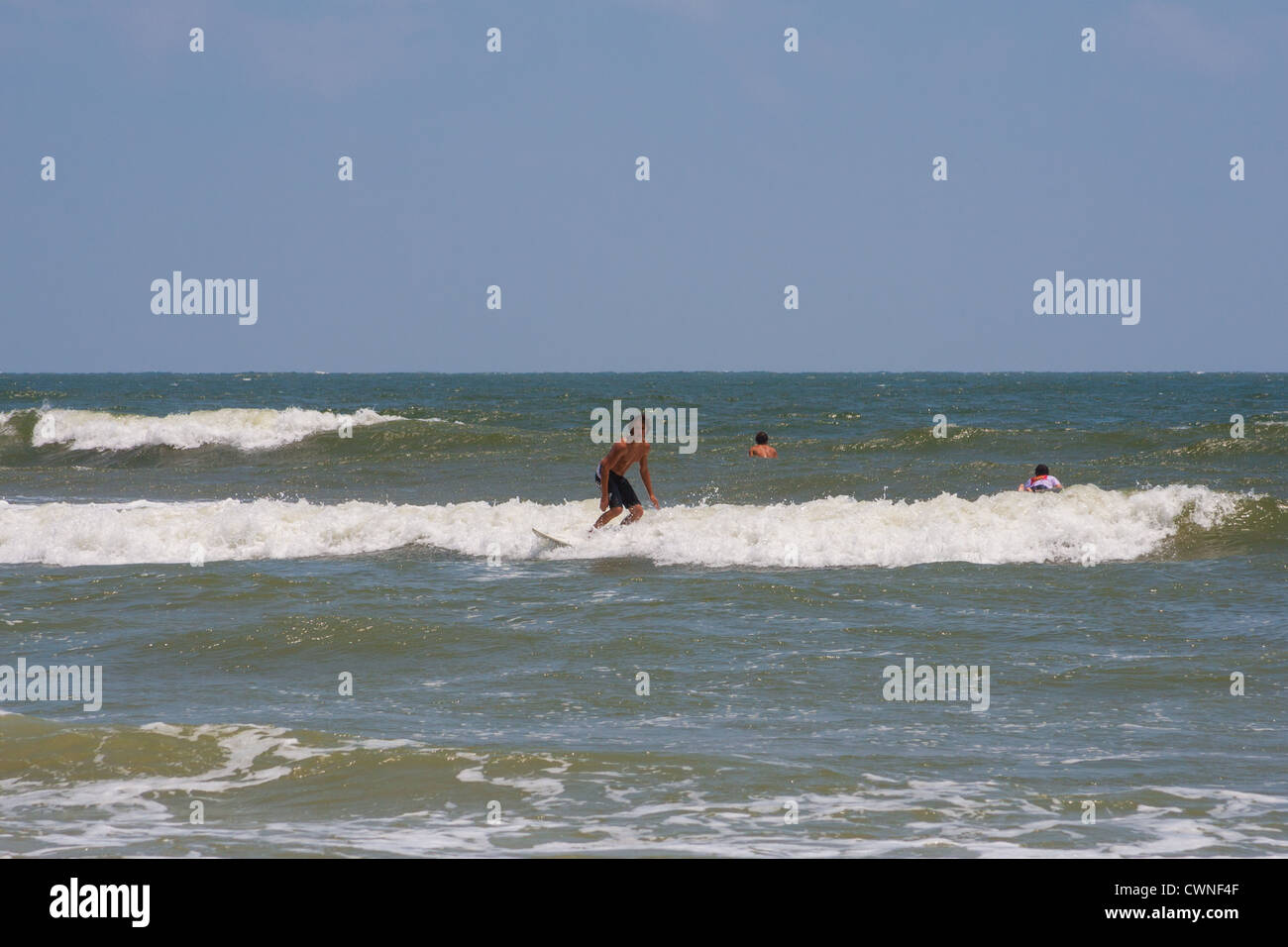 Surfing In Charleston South Carolina Stock Photo - Alamy