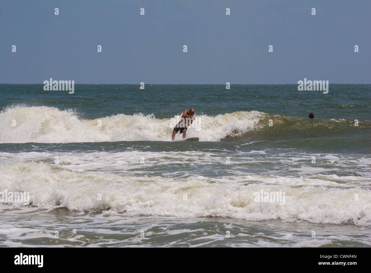 Surfing In Charleston South Carolina Stock Photo - Alamy