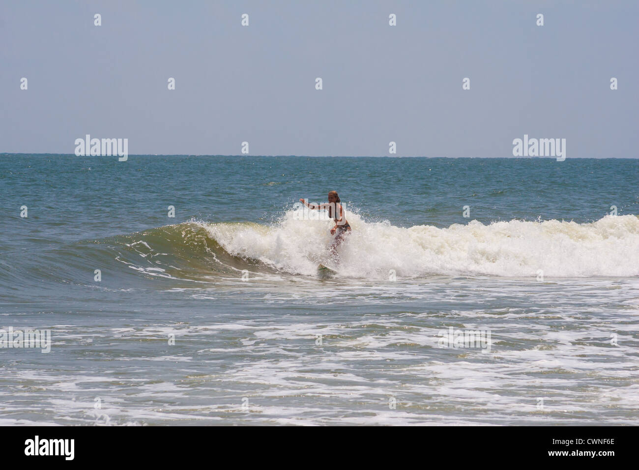 Surfing In Charleston South Carolina Stock Photo - Alamy