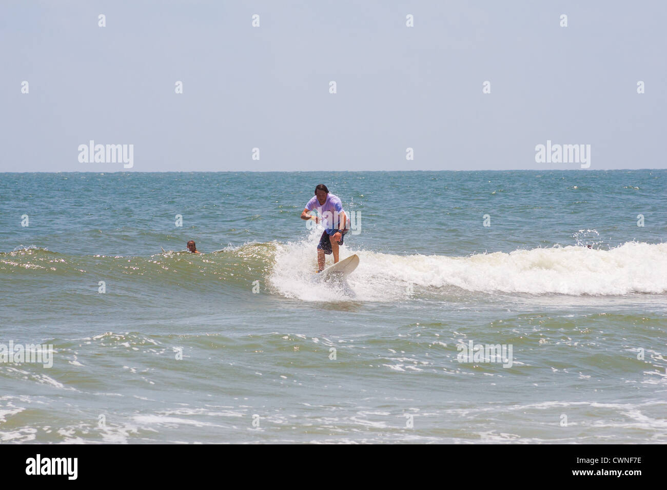 Surfing In Charleston South Carolina Stock Photo - Alamy