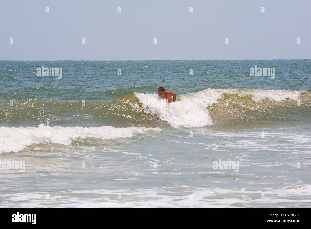Surfing In Charleston South Carolina Stock Photo - Alamy