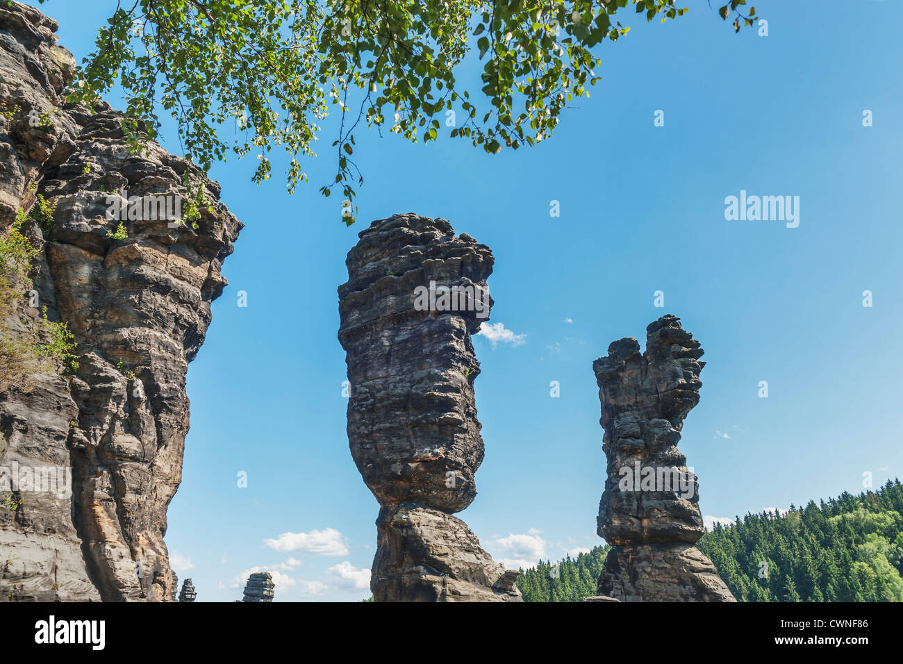 Two pillars of hercules hi-res stock photography and images - Alamy