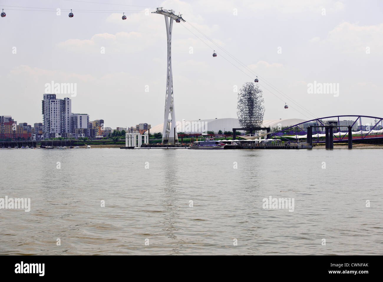 Views from and of Emirates Cable Car,Terminal,Ticket office,Canary ...