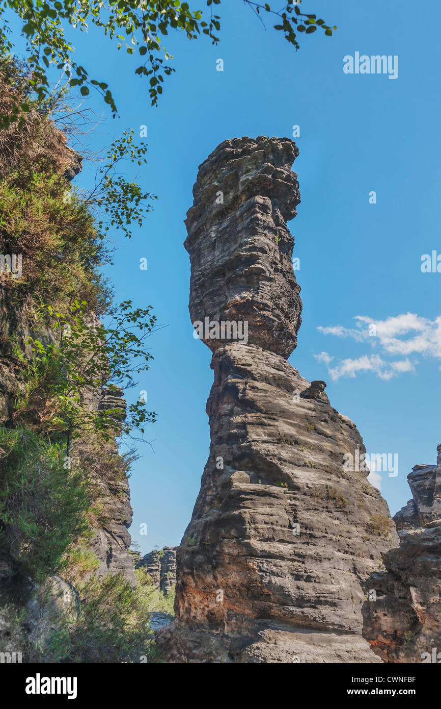 One of the pillars of Hercules, free-standing rock towers, Rosenthal ...