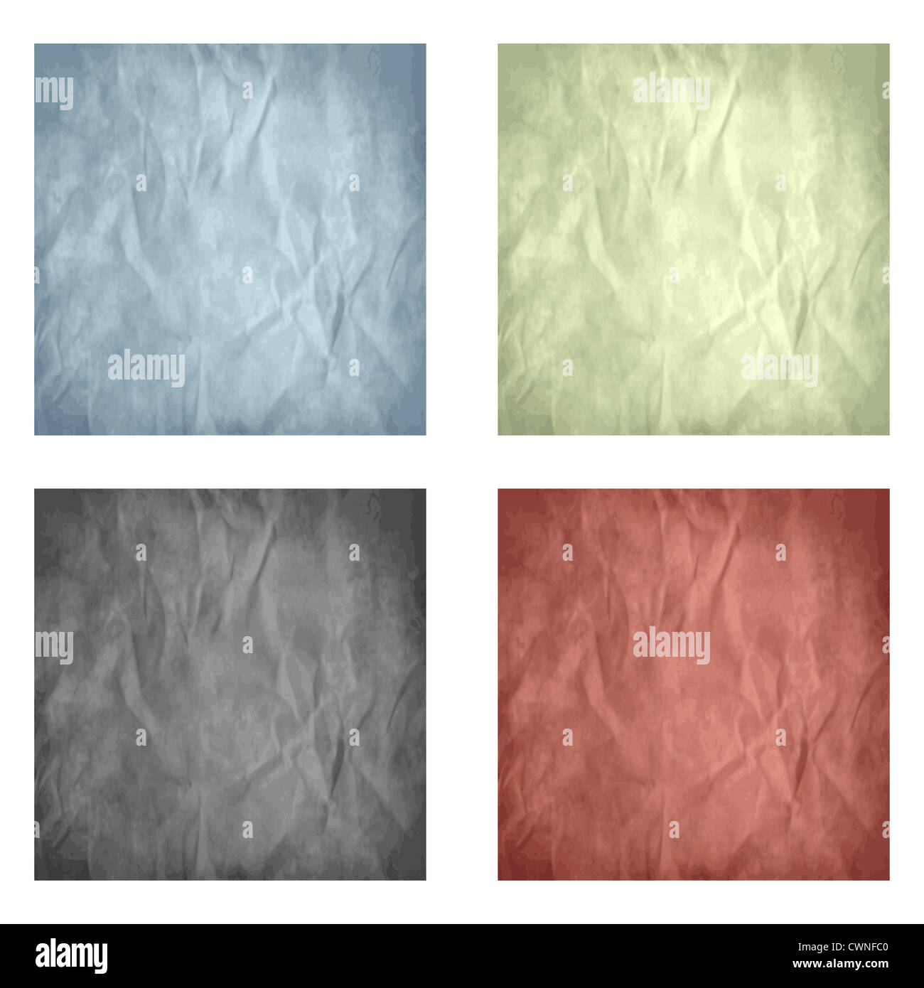 old paper different aged paper elements for your layouts Stock Photo ...