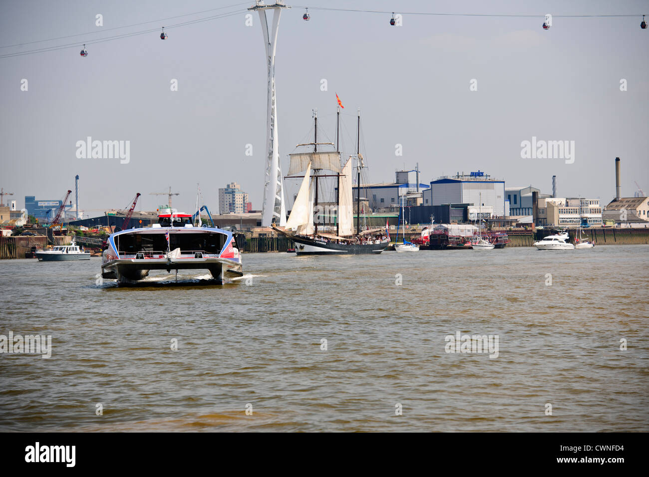 Thames River Clipper Transportation Services,River Bus,Emirates Cable ...