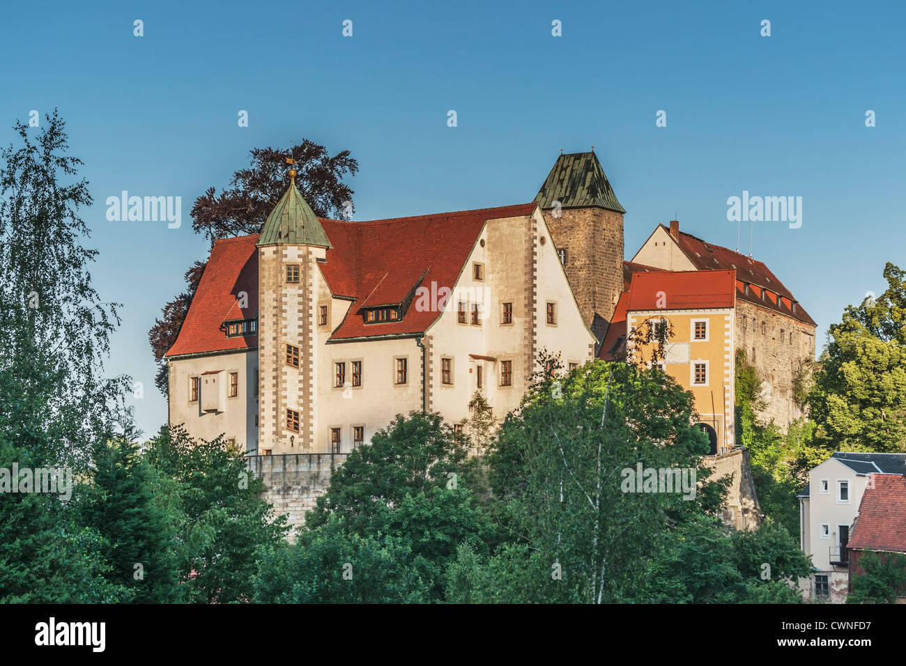 Hohnstein Castle is a Rock castle in the national park Saxon ...