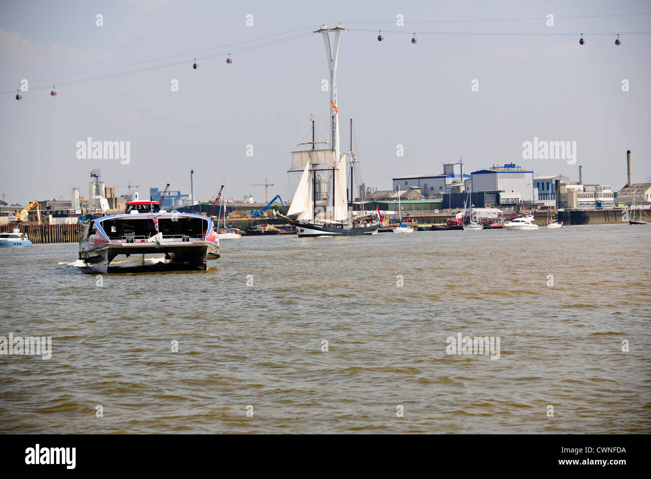 Thames River Clipper Transportation Services,River Bus,Emirates Cable ...