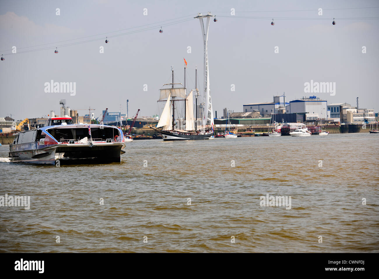 Thames River Clipper Transportation Services,River Bus,Emirates Cable ...